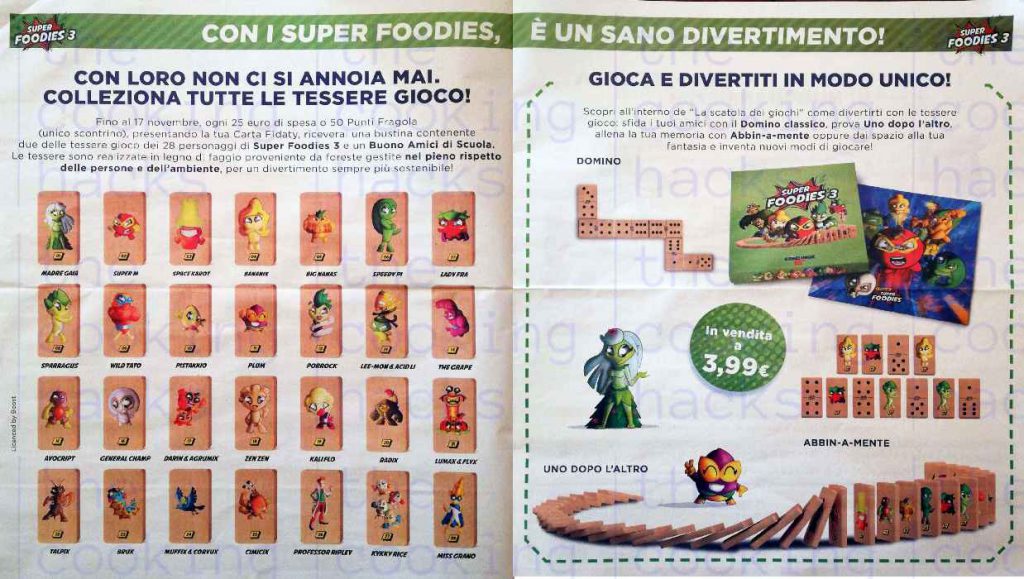 Super Foodies 3 Esselunga: torna la collezione dei personaggi con nuovi ...