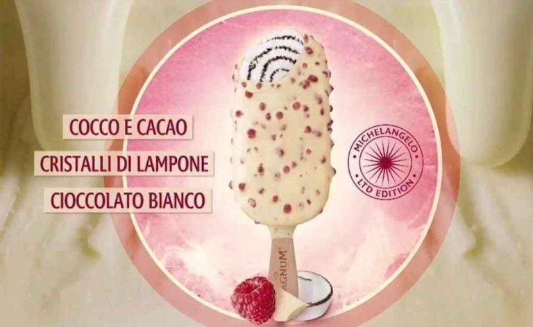 Magnum Michelangelo Piacere Universale, novità Algida 2022: uscita ...