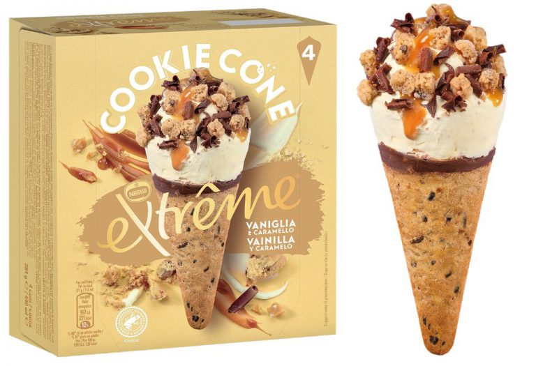 Extreme Cookie Cone: i gusti della novità 2022 dei gelati Nestlè ...