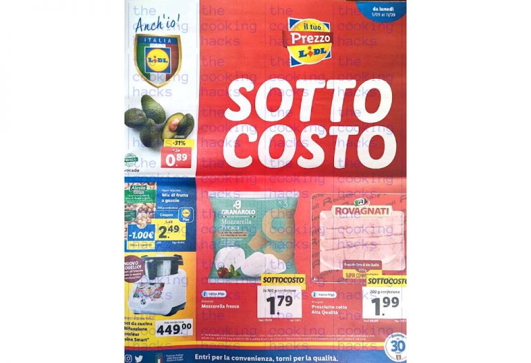 Volantino Lidl dal 5 al 11 settembre 2022