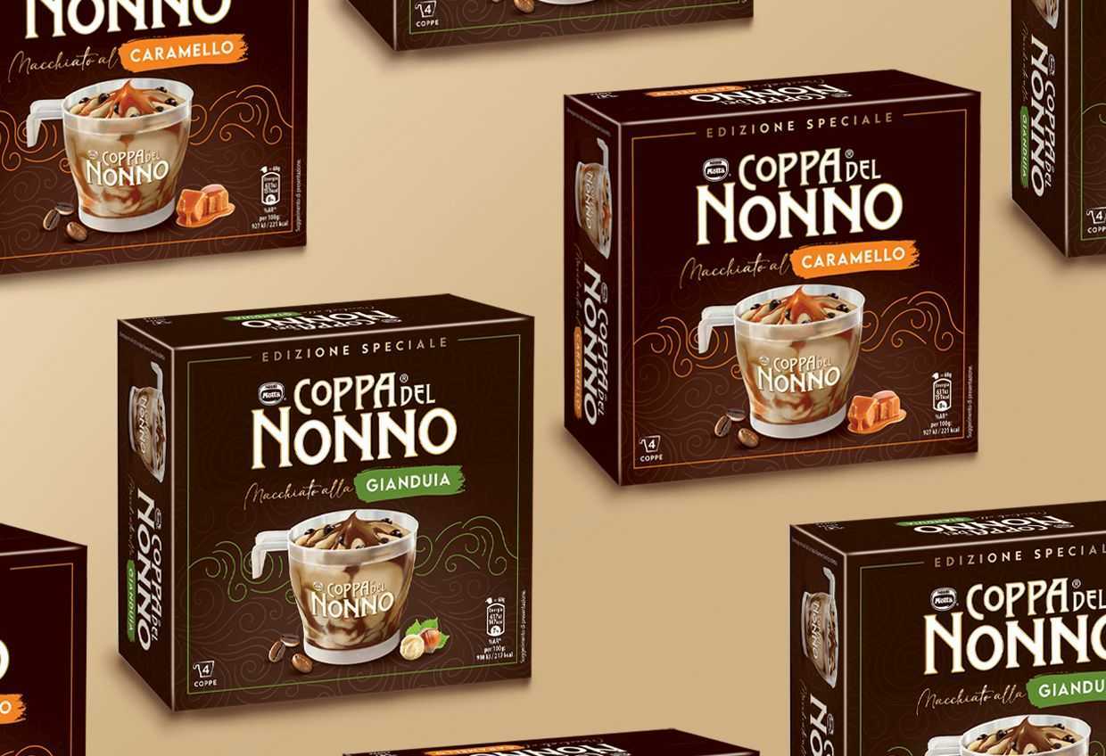 Coppa del Nonno Macchiato alla Gianduia: la novità 2023, ingredienti e ...