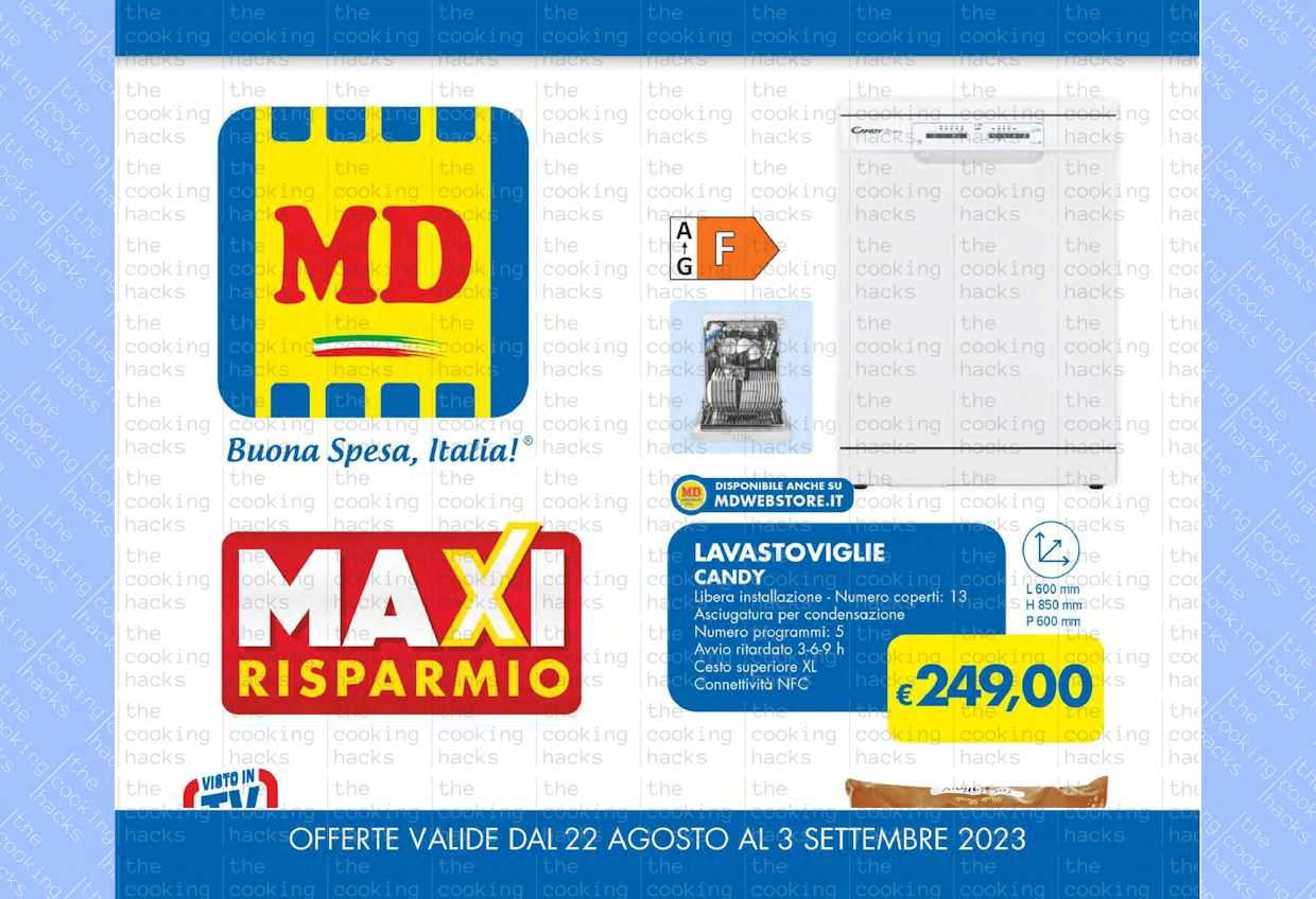 Volantino MD dal 22 agosto al 3 settembre 2023